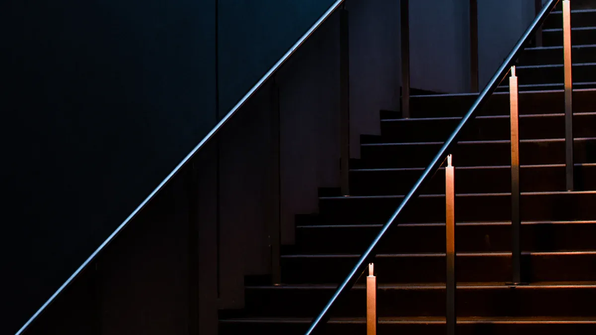 How To Repaint A Stair Handrail And Banister Black: Modern Look